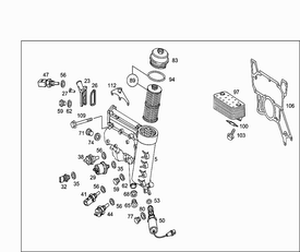 Mercedes-Benz 5411883004, A5411883004, A5411881904, 5411881204 ...